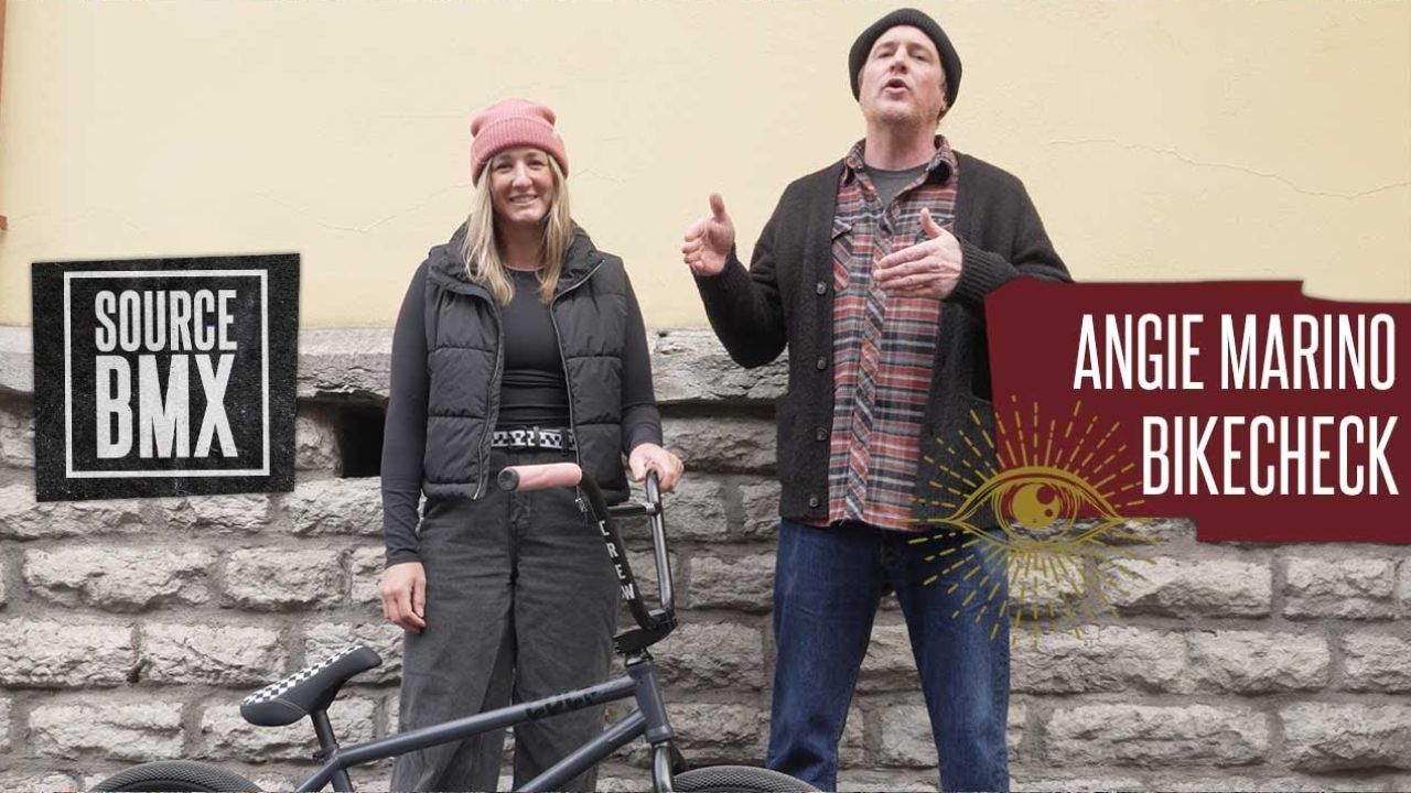 Angie Marino Bike Check 2025 bersama Source BMX - Whatzup BMX